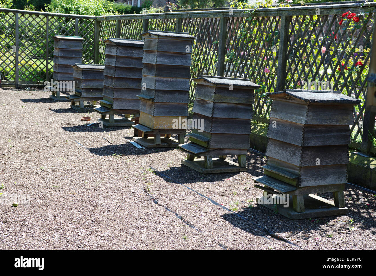 Victorian bee hives hi-res stock photography and images - Alamy