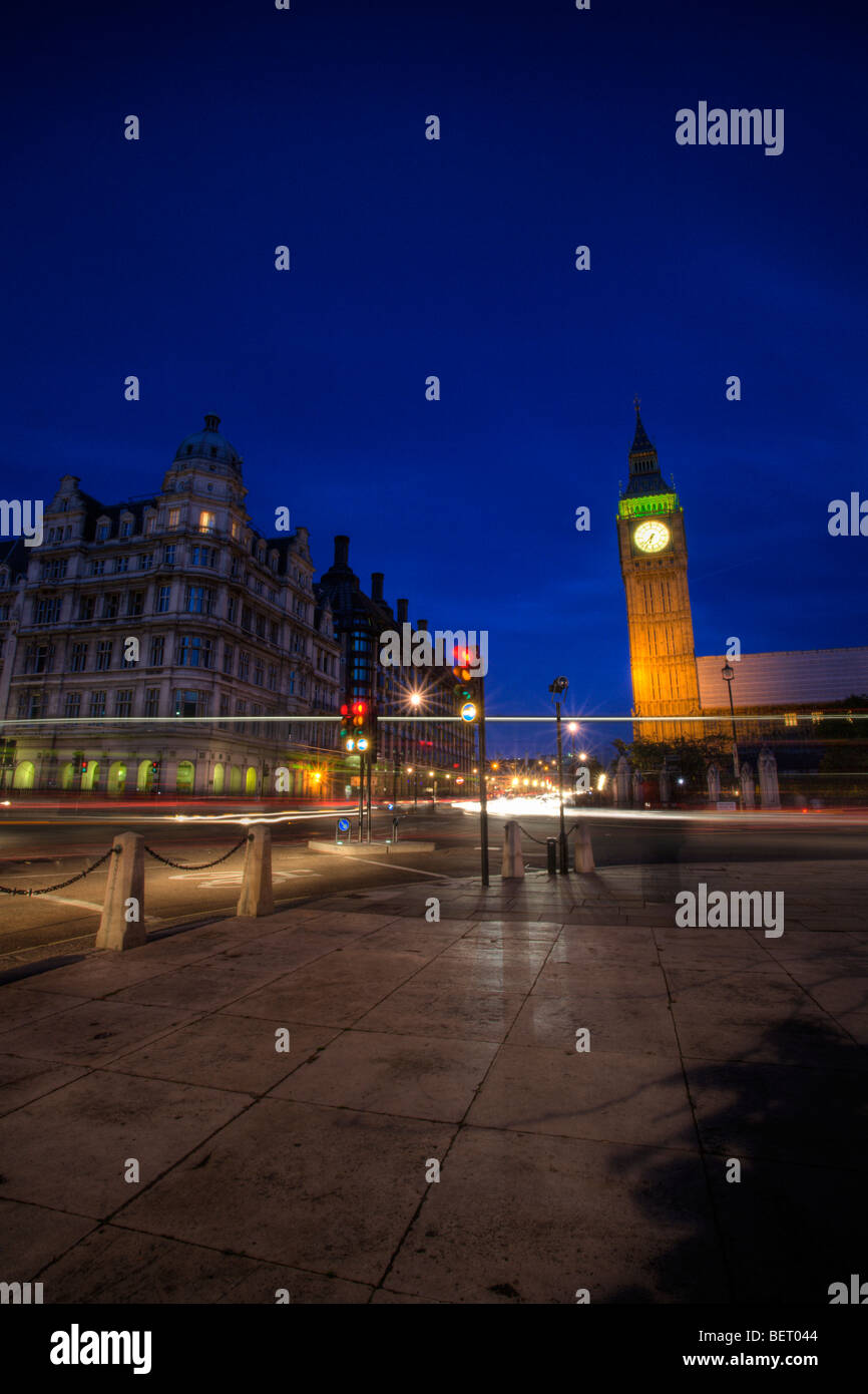 big ben london night time Stock Photo - Alamy