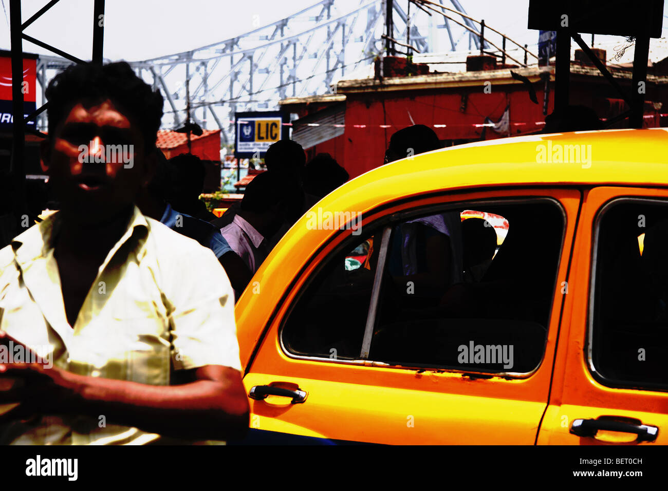 India taxi driver cab driver street life third world country hi-res ...