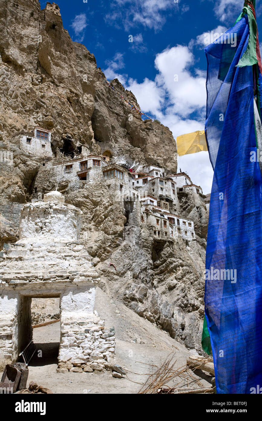 Phuktal monastery. Zanskar. India Stock Photo - Alamy