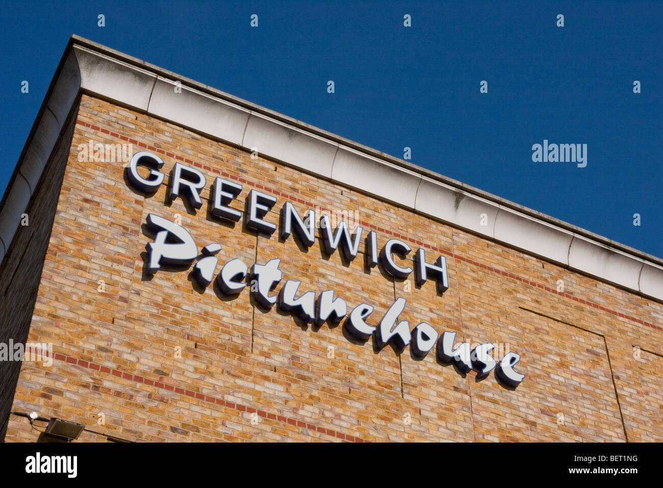 Greenwich Picturehouse sign, London UK Stock Photo - Alamy
