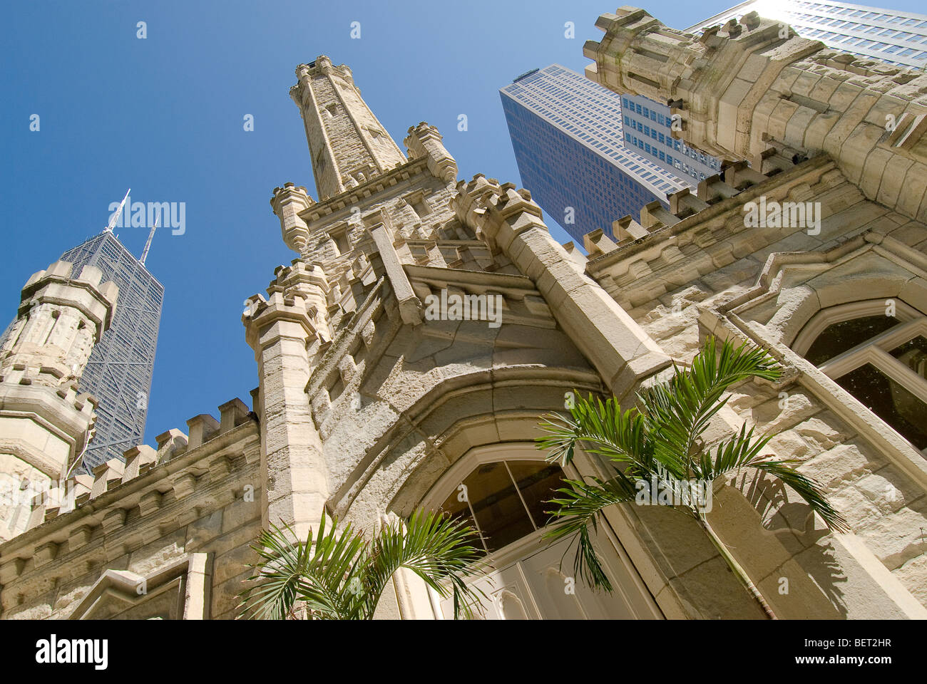 Old 1869 chicago water tower hi-res stock photography and images - Alamy
