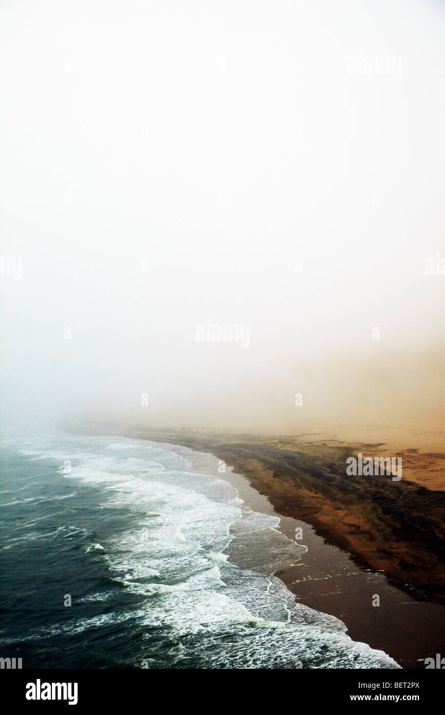 ocean meets desert Skeleton Coast Namib Naukluft park Namib desert ...