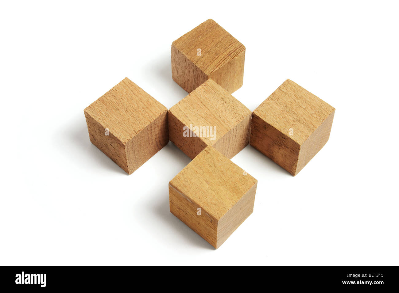 Arrangement of Wooden Blocks Stock Photo - Alamy