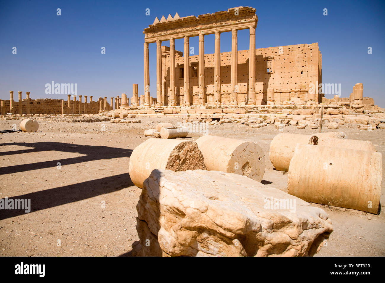 Bel or Ba'al temple (Baal temple), Roman ruins and archaeological site ...