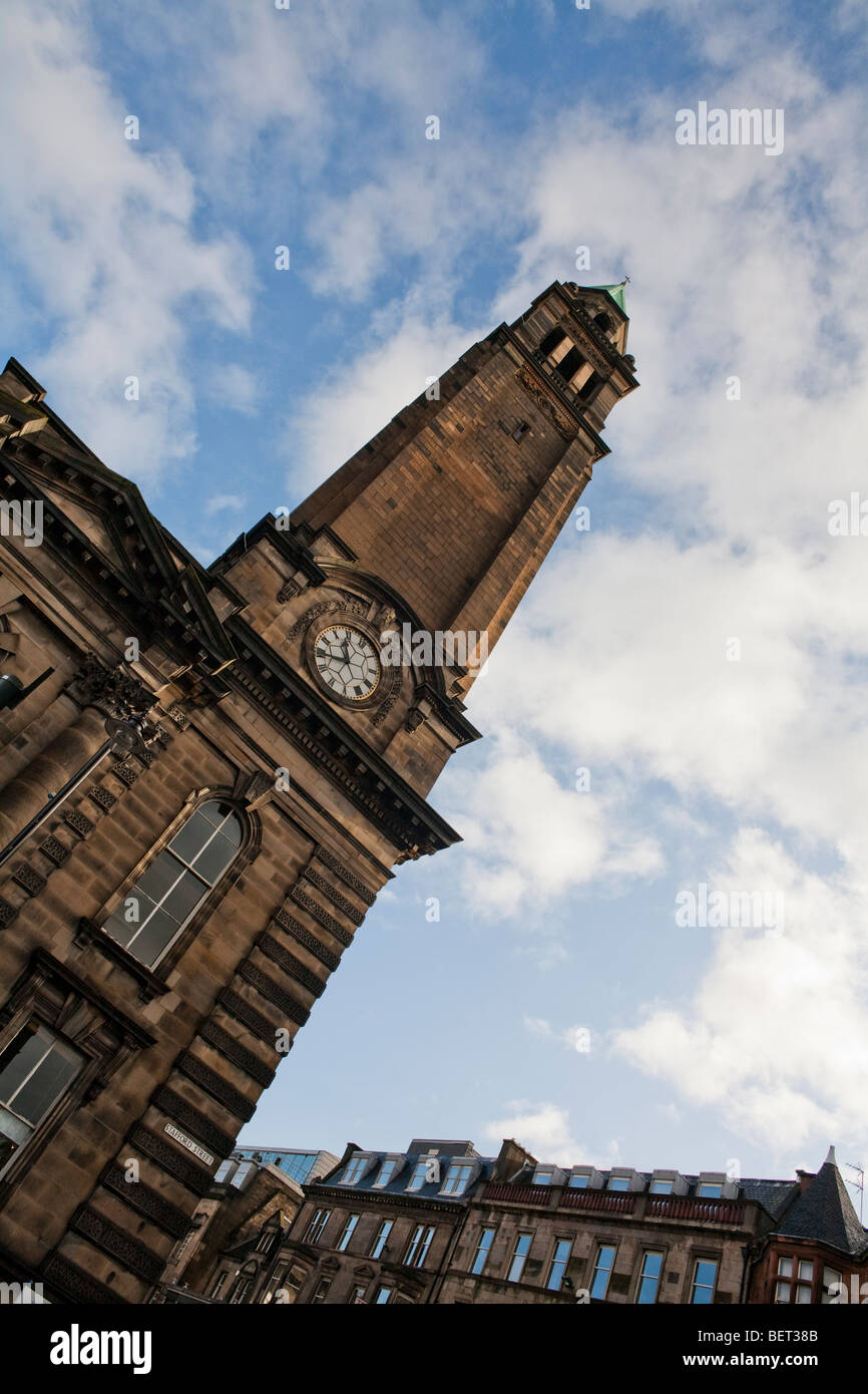 Clock tower, Edinburgh, Scotland Stock Photo - Alamy