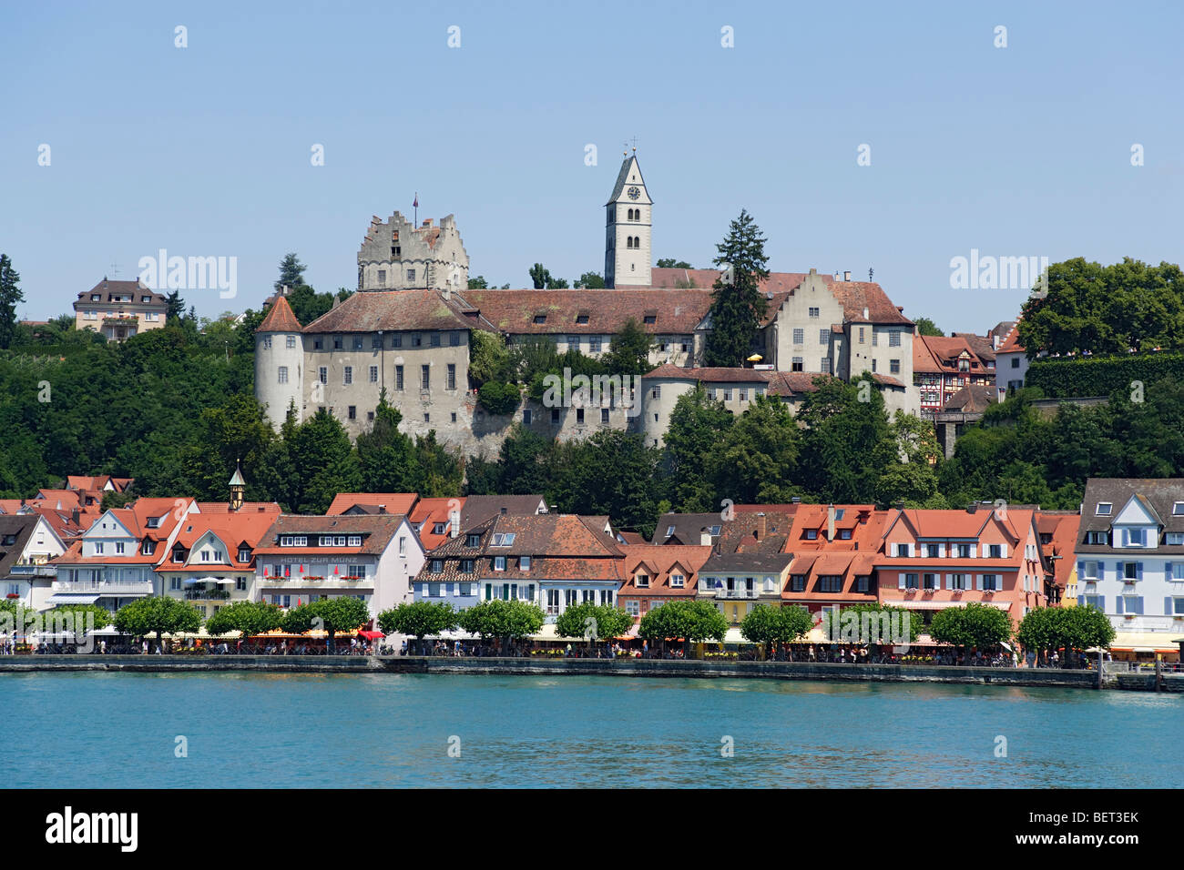 Burg Meersburg (Old Castle), Meersburg, Baden-Wurttemberg, Germany ...