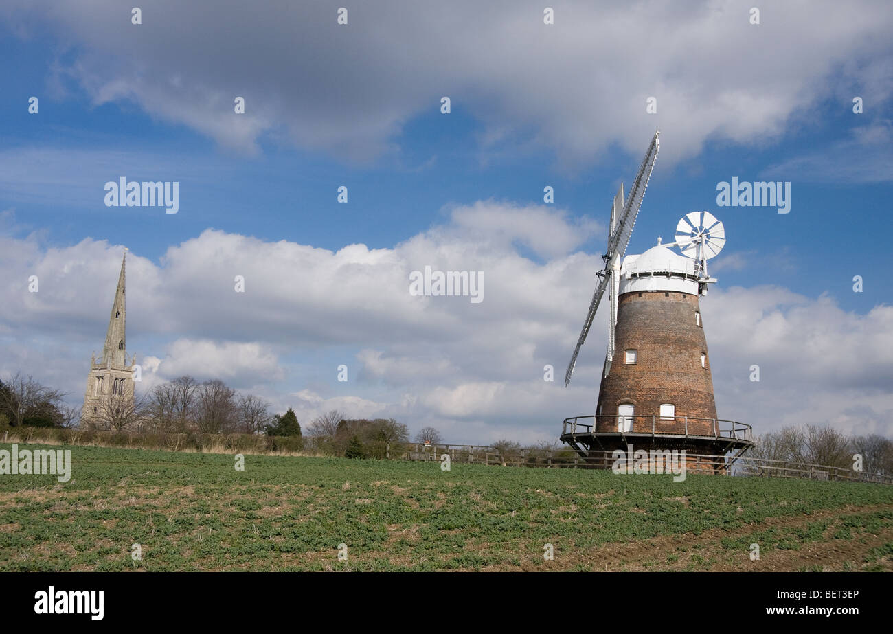 John Webb's windmill in Thaxted, Essex England Stock Photo - Alamy