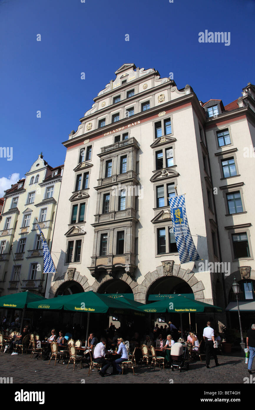 Germany, Bavaria, Munich, old town street scene Stock Photo - Alamy