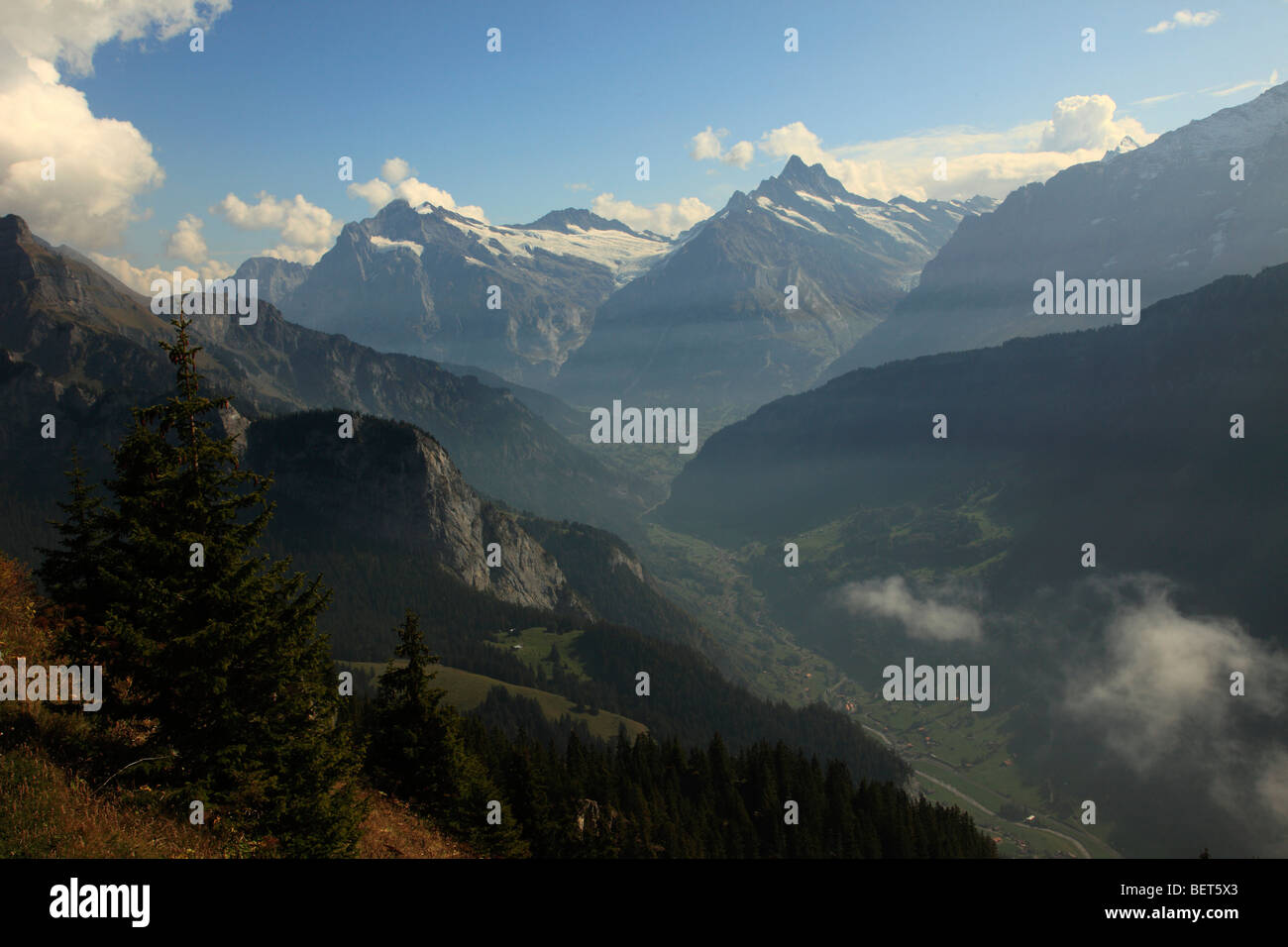Switzerland, Alps, Bernese Oberland, mountain scenery Stock Photo - Alamy