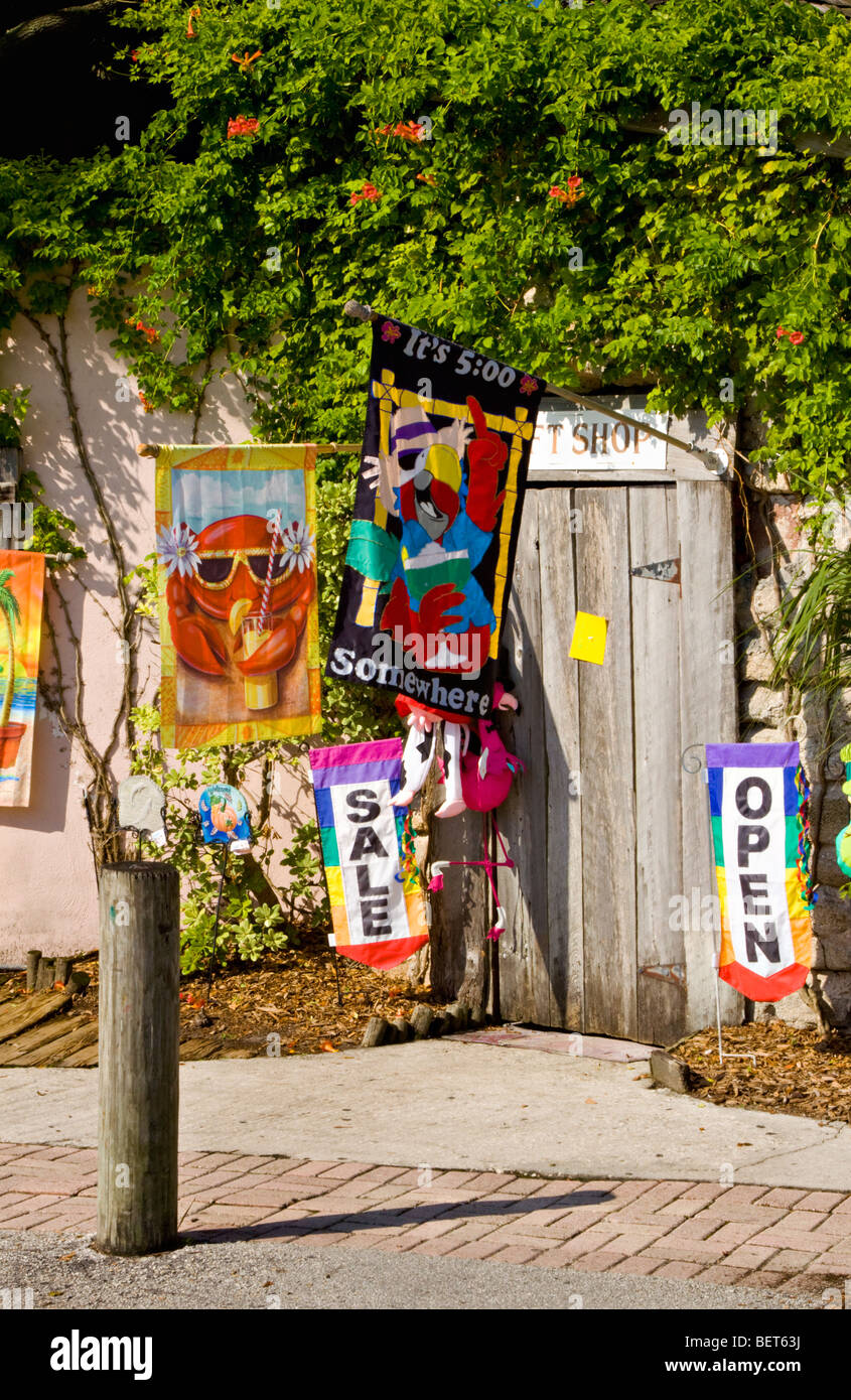 St augustine florida flags hi-res stock photography and images - Alamy