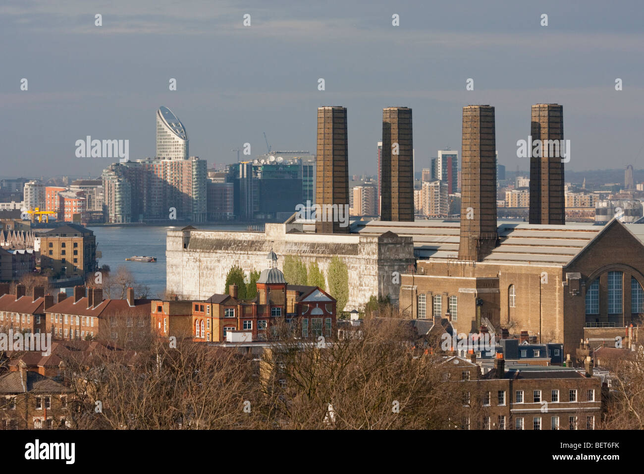 Greenwich Power Station, London UK Stock Photo - Alamy