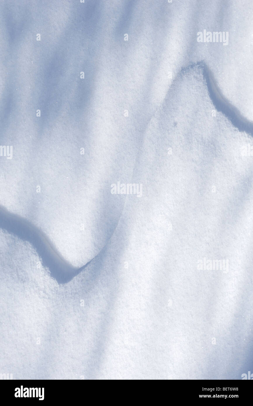 Snow shapes and shadows Stock Photo - Alamy