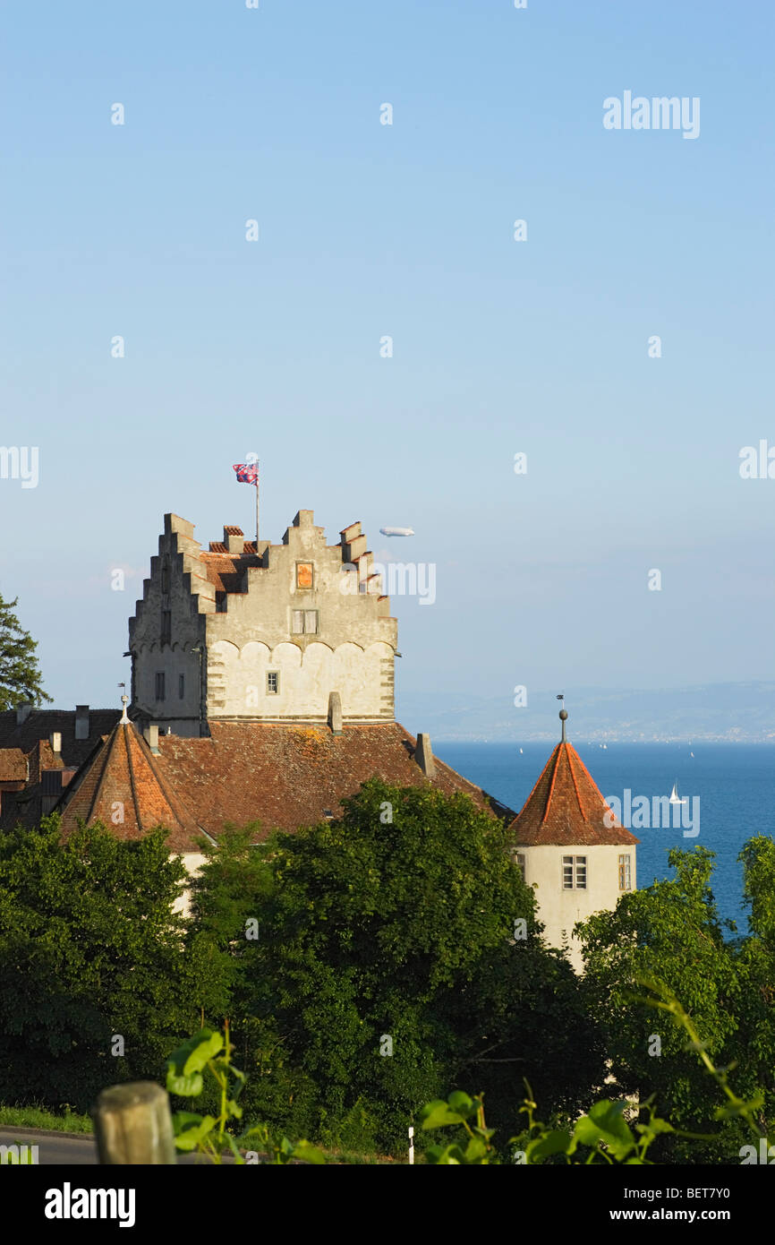 Burg Meersburg (Old Castle), Meersburg, Baden-Wurttemberg, Germany ...