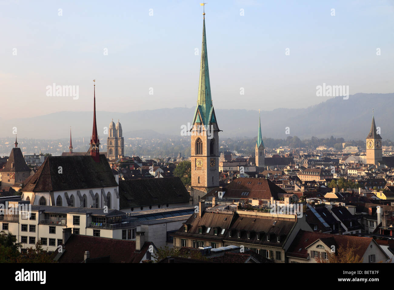 Zurich skyline hi-res stock photography and images - Alamy