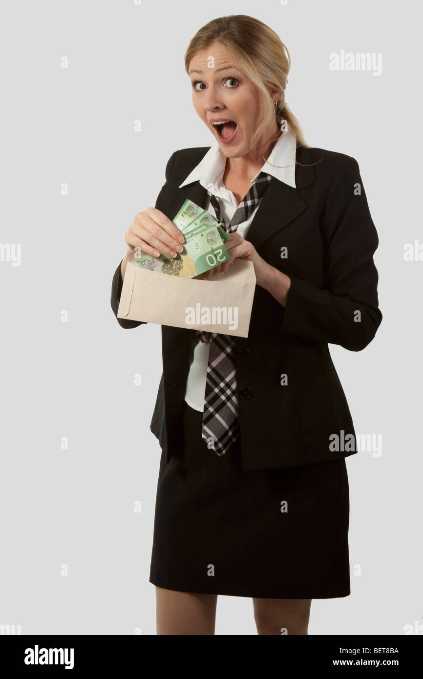 Money in the Mail Stock Photo - Alamy