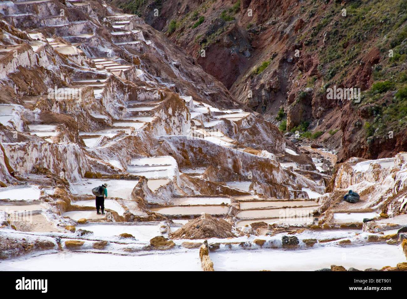 Peru salt deposits hi-res stock photography and images - Alamy