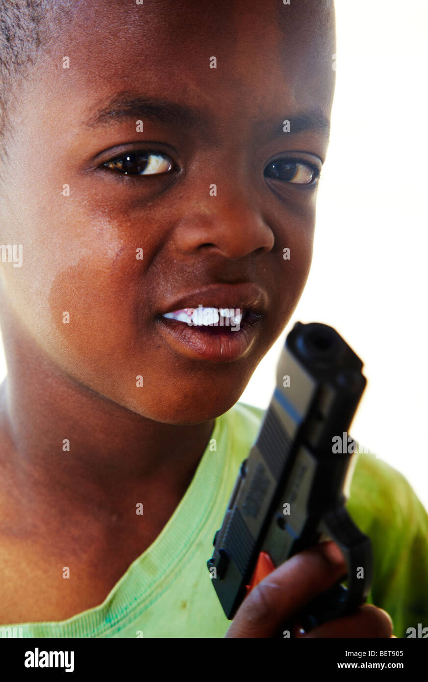 Ghetto Kid With Gun