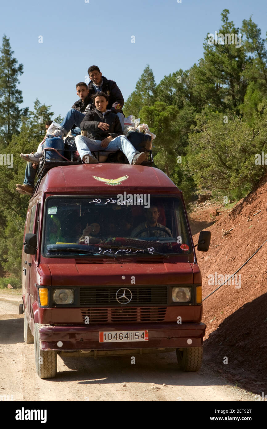 Morocco mercedes taxi hi-res stock photography and images - Alamy