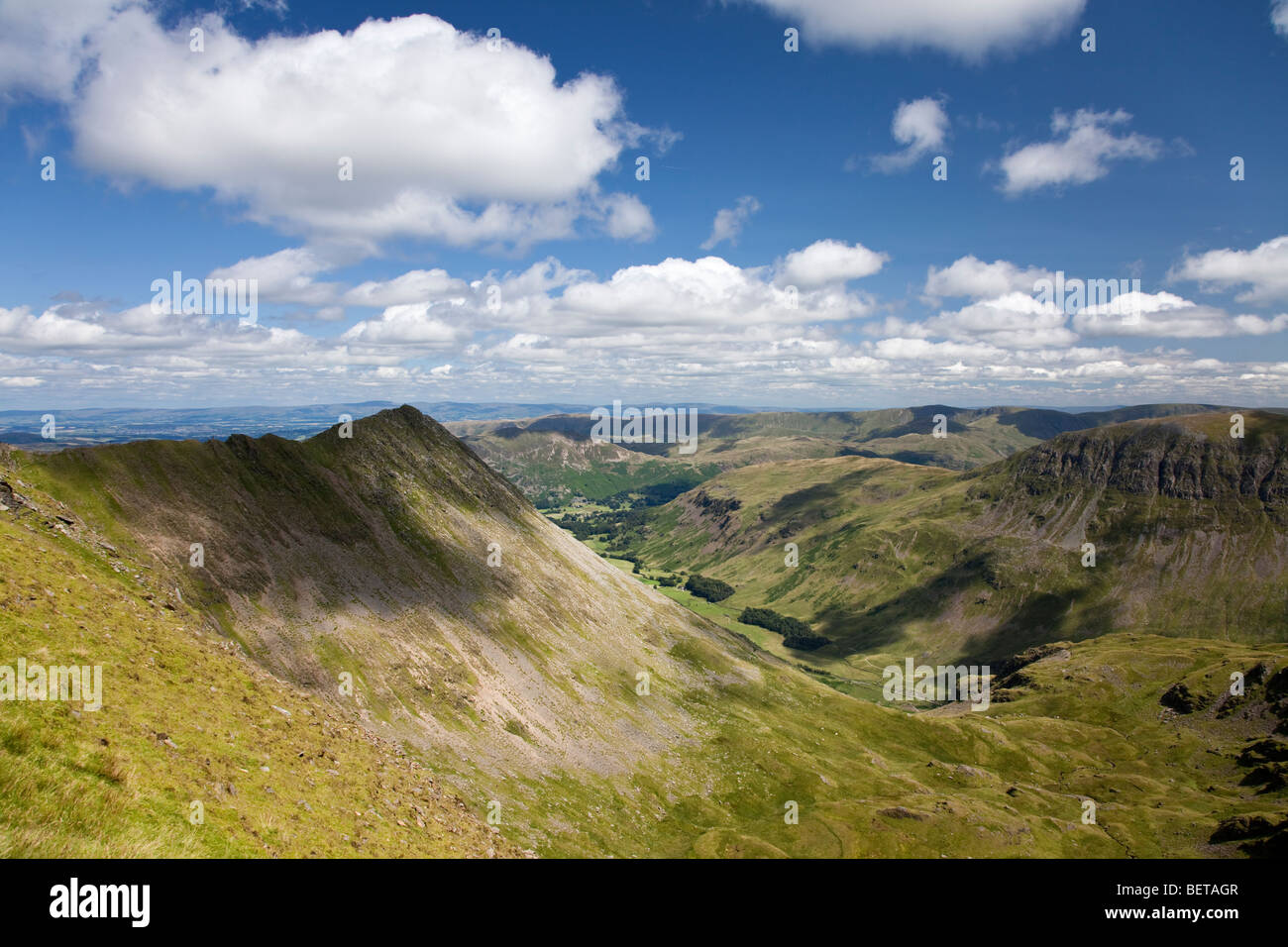 Helvellyn striding edge summer hi-res stock photography and images - Alamy