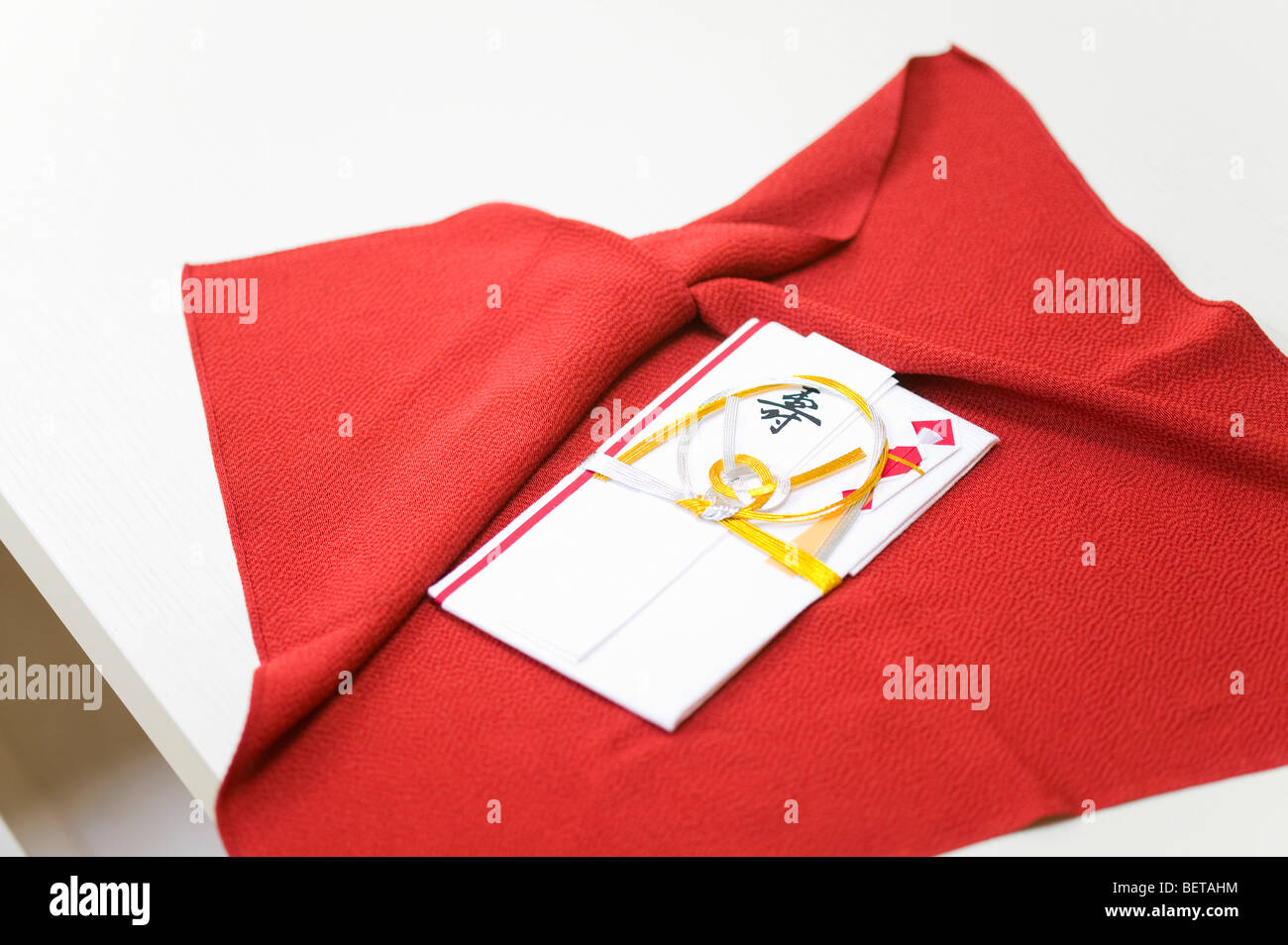 Special envelope for presenting a monetary gift Stock Photo - Alamy