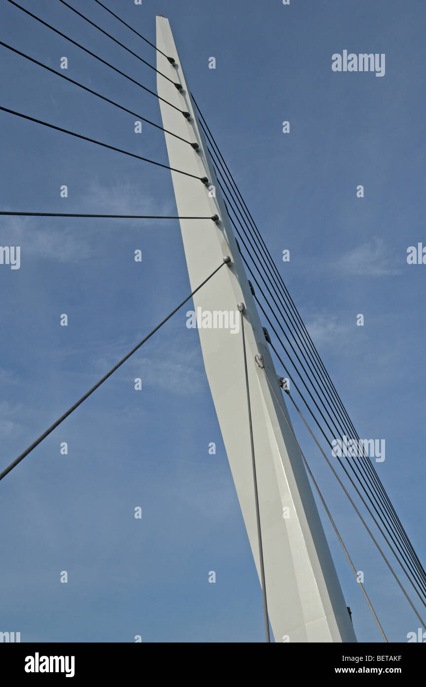 Swansea Sail Bridge Stock Photo - Alamy