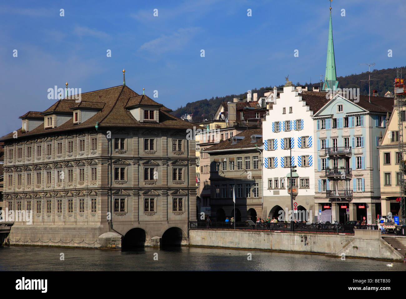 Switzerland, Zurich, Rathaus, City Hall Stock Photo - Alamy