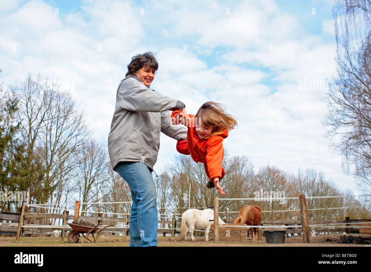 Hurling children hi-res stock photography and images - Alamy