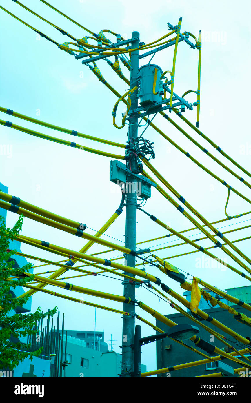 Street utility pole hi-res stock photography and images - Alamy