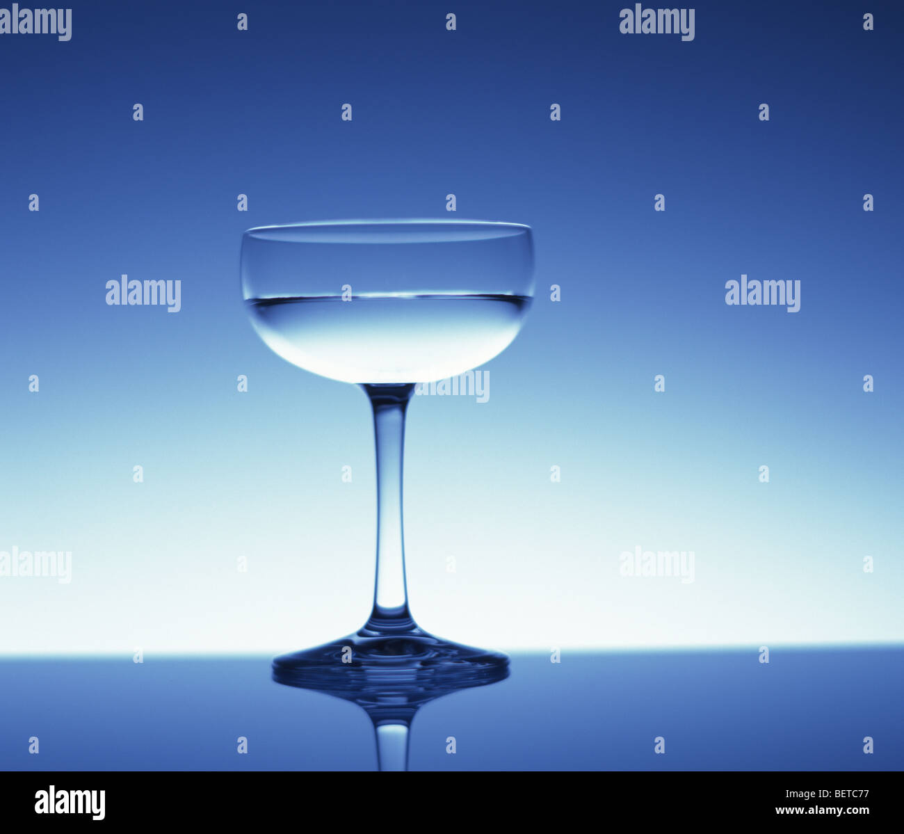 Studio shot of transparent cocktail Stock Photo - Alamy