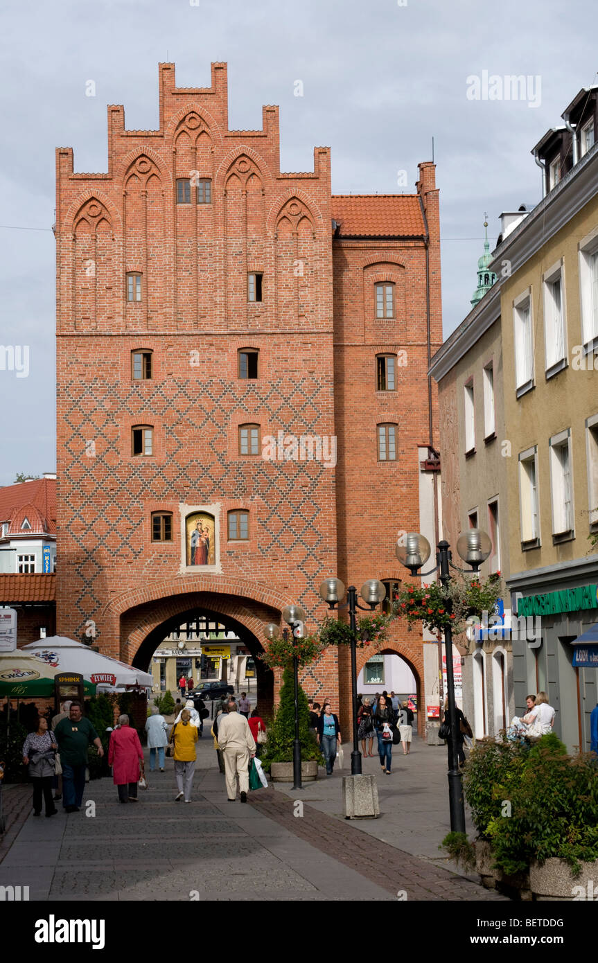 The Upper Gate (High Gate), Olsztyn, Poland, Europe Stock Photo - Alamy