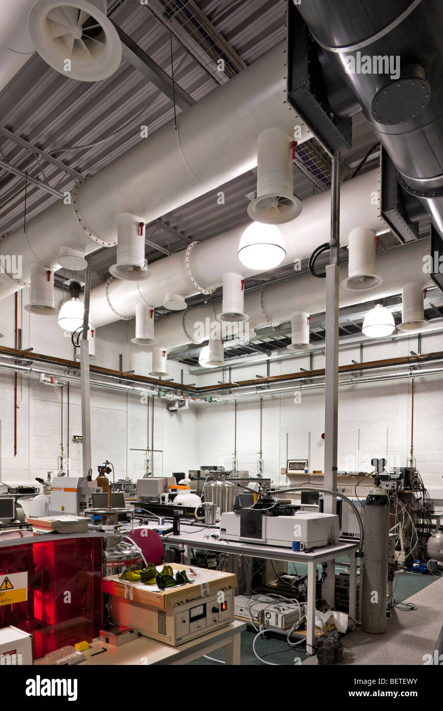 Laboratory at Millburn House part of the University of Warwick Stock ...
