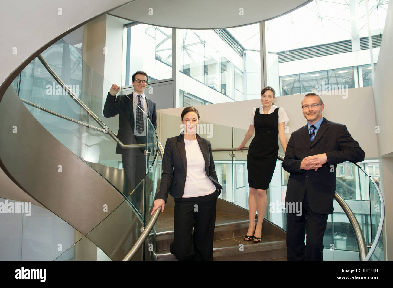 Portrait of a business group Stock Photo - Alamy
