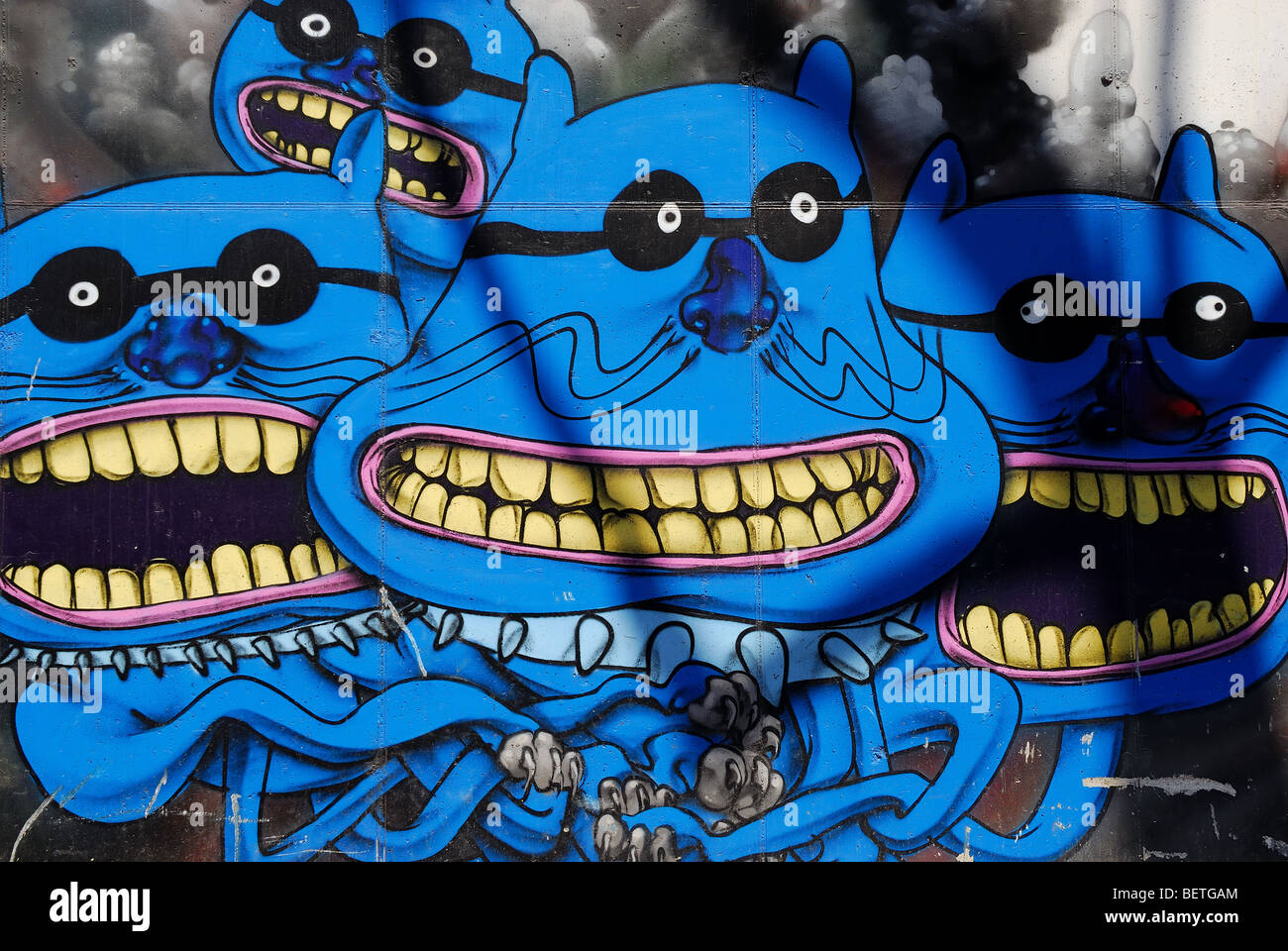 The Beatles Yellow Submarine Blue Meanies