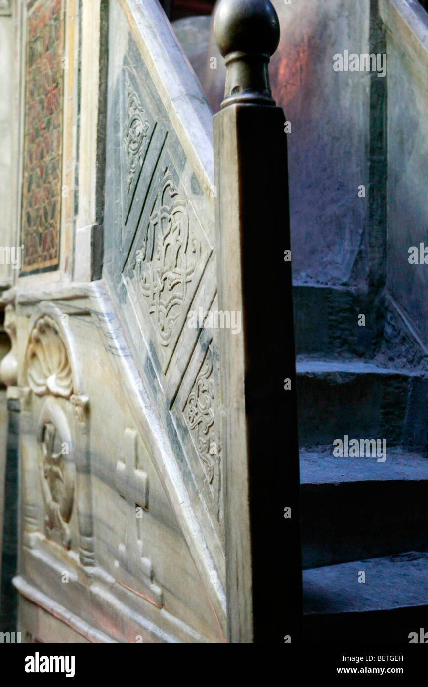 Coptic church cairo interior hi-res stock photography and images - Alamy