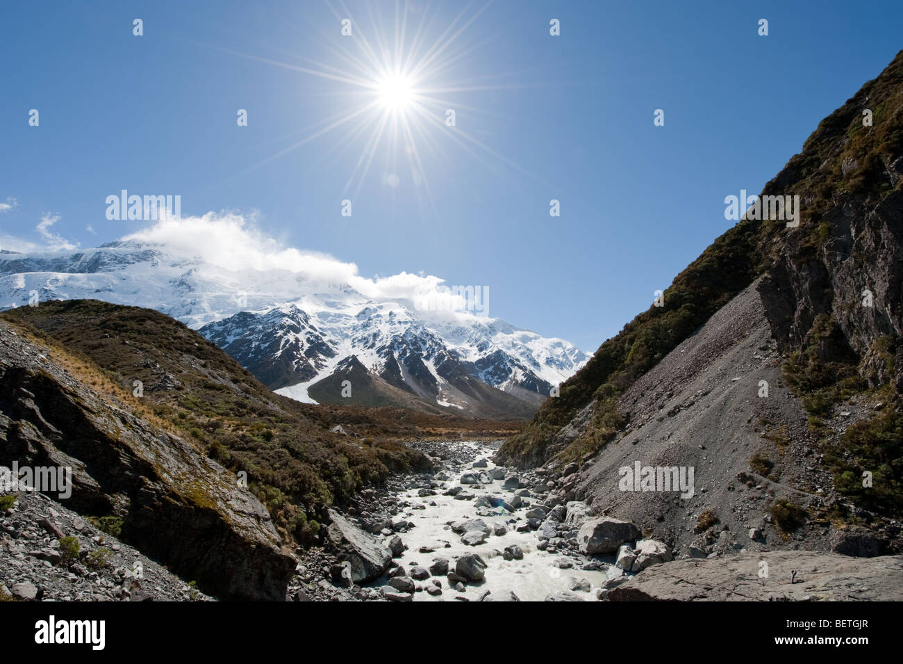 Mount Cook National Park Stock Photo - Alamy