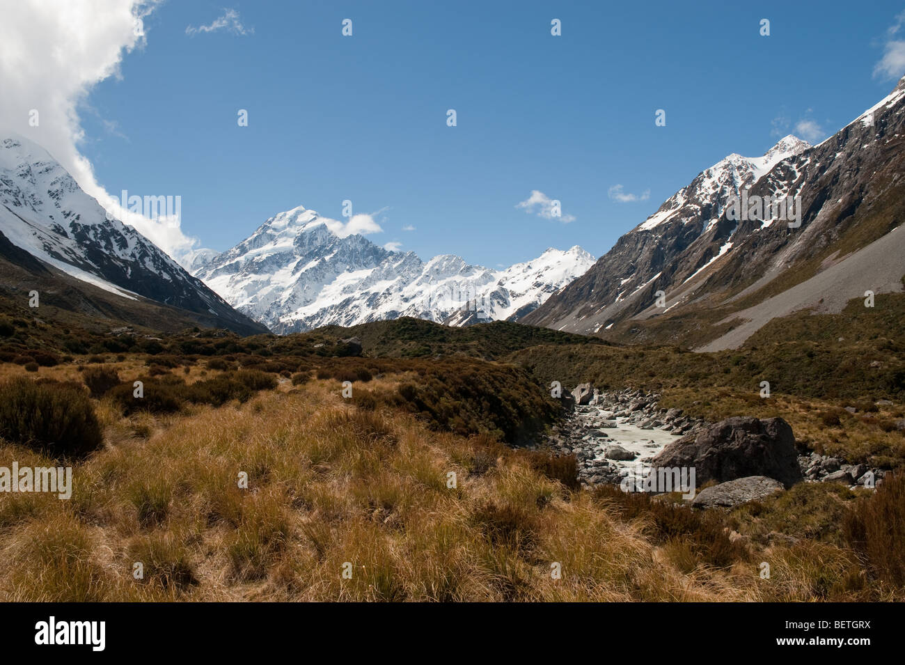 Mount Cook National Park Stock Photo - Alamy