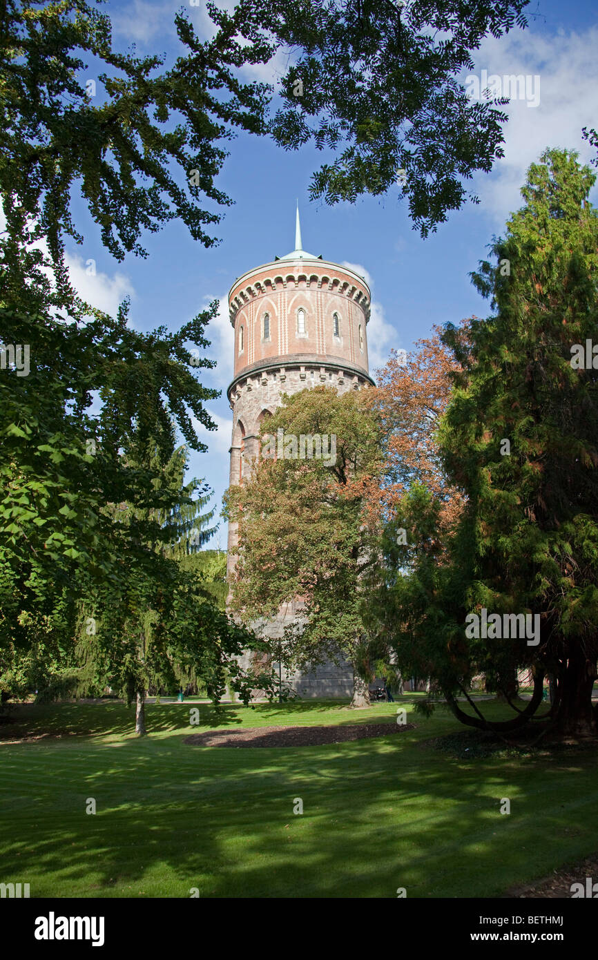 Water tower in Colmar, Alsace built 1886. Oldest still preserved water ...