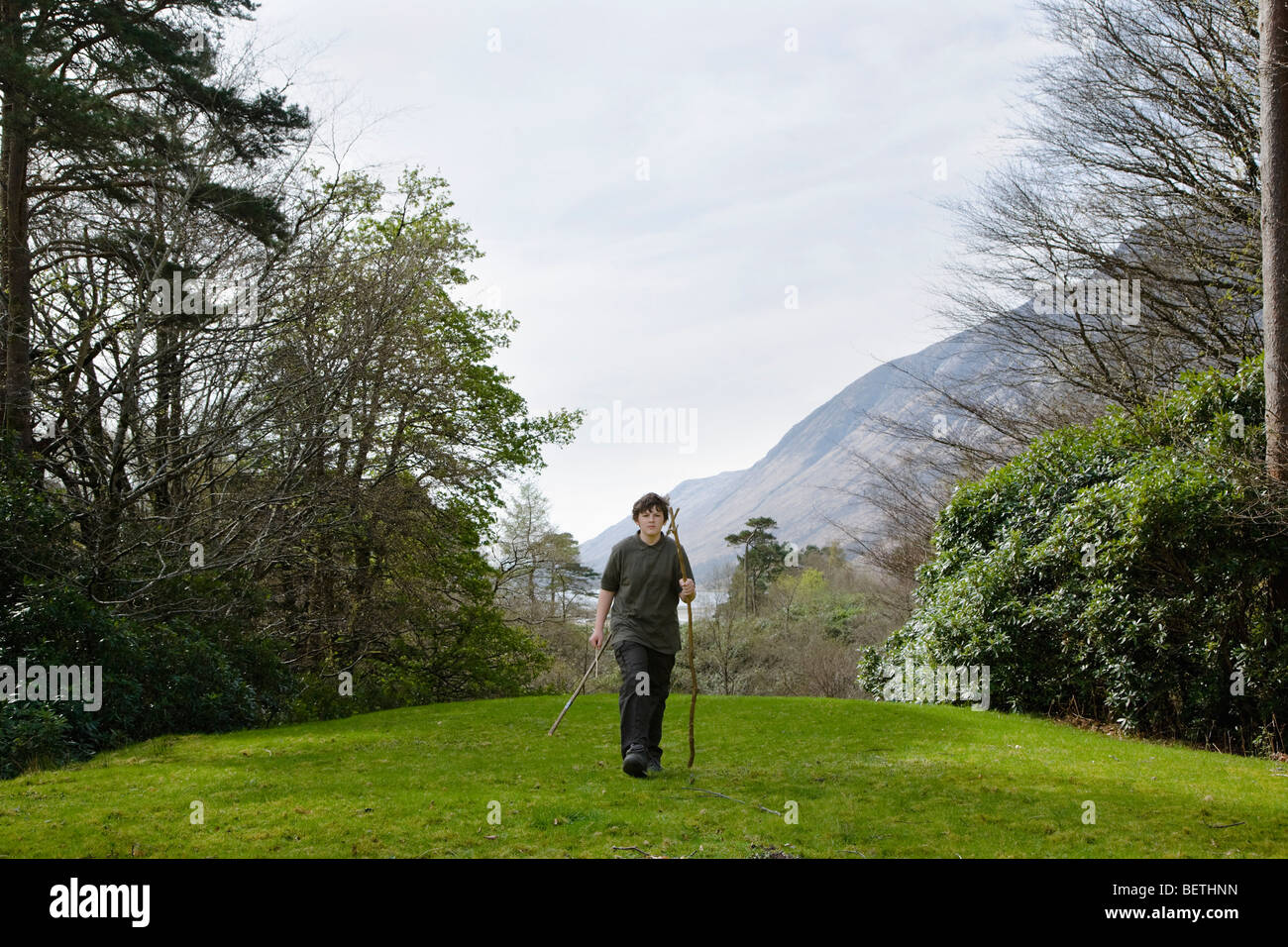 Back from adventure Stock Photo - Alamy