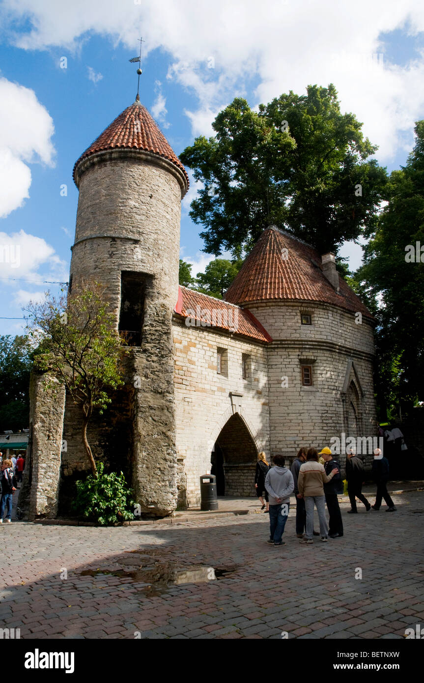 Viru Gate, Tallinn, Estonia Stock Photo - Alamy