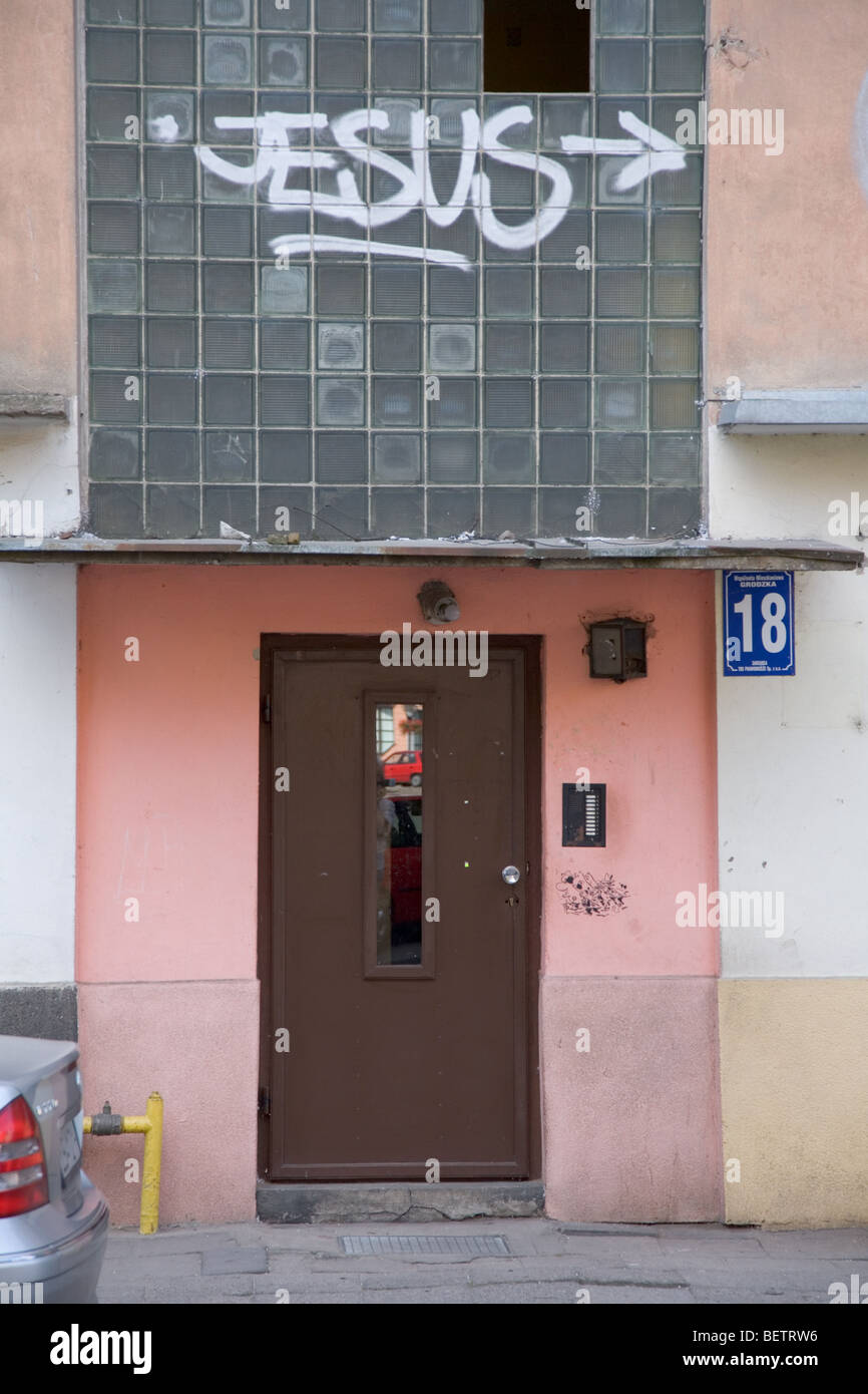 Graffiti of jesus hi-res stock photography and images - Alamy