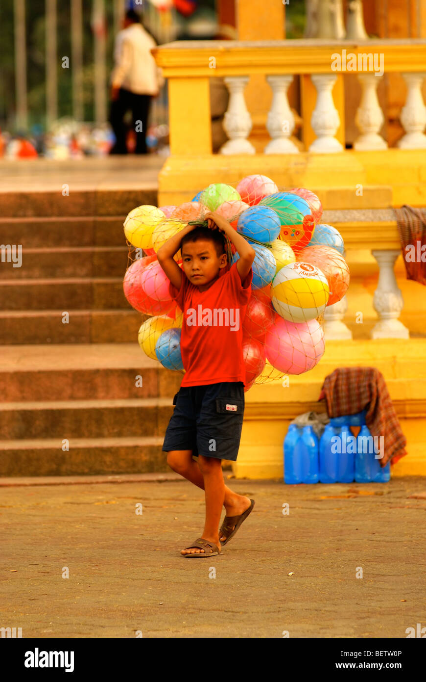 Dtreet life in Pnom Penh, Cambodia Stock Photo - Alamy