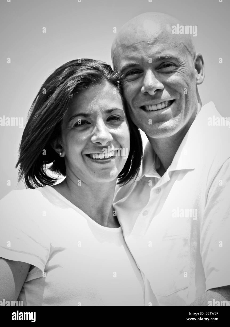 Couple hug cuddling love Black and White Stock Photos & Images - Alamy