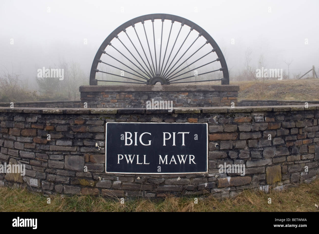 Big Pit national coal museum, Blaenavon, Torfaen, South Wales Stock ...