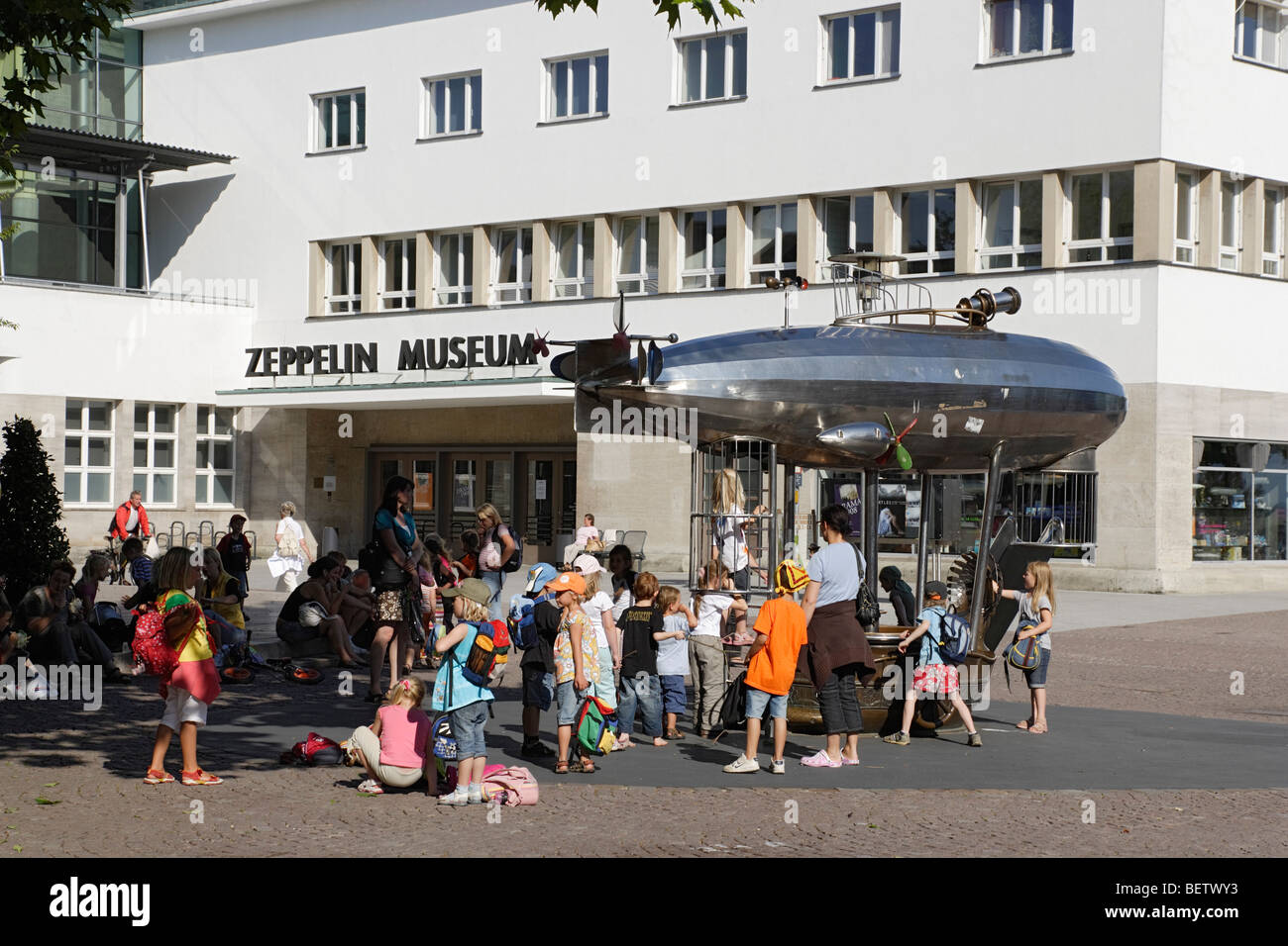 Zeppelin Museum, Friedrichshafen, Baden-Wurttemberg, Germany Stock ...