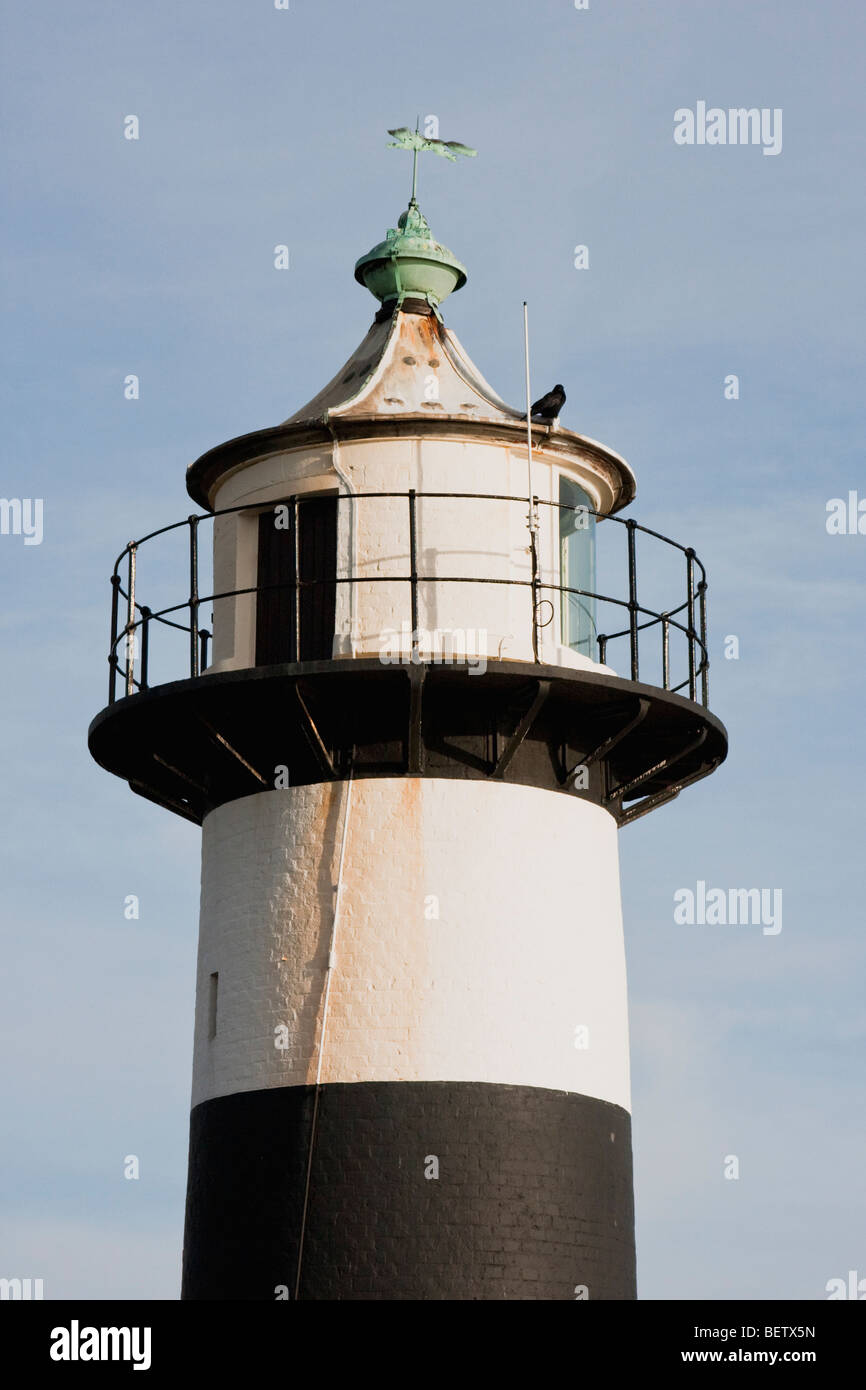 Southsea Castle lighthouse, England UK Stock Photo - Alamy