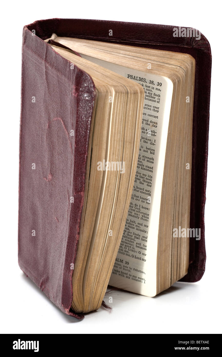 Old bible hi-res stock photography and images - Alamy