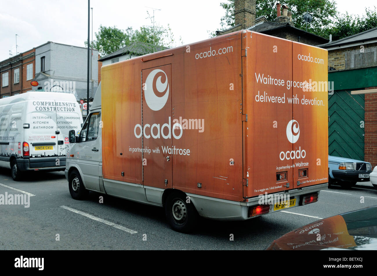Traffic delivery van uk hi-res stock photography and images - Alamy