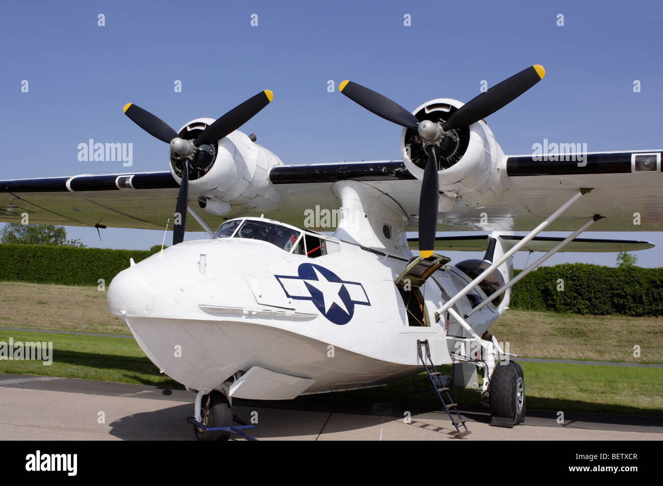 PBY Catalina airplane airship aircraft plane Stock Photo - Alamy