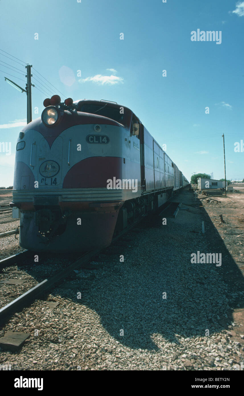 Trans australian railway hi-res stock photography and images - Alamy